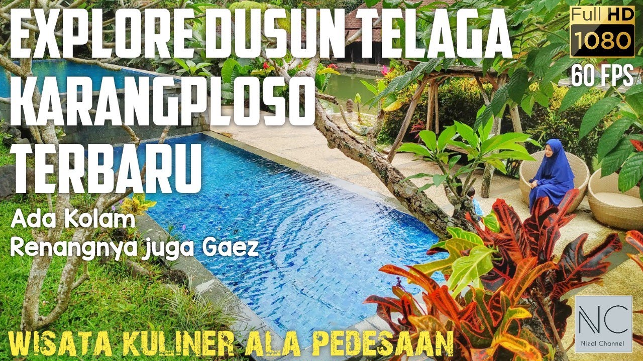 Dusun Telaga Karangploso Malang Wisata Kuliner ala pedesaan - YouTube
