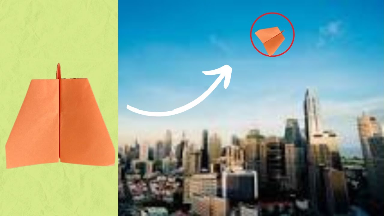 Fly High Paper Plane | How to make Paper Airplane - YouTube