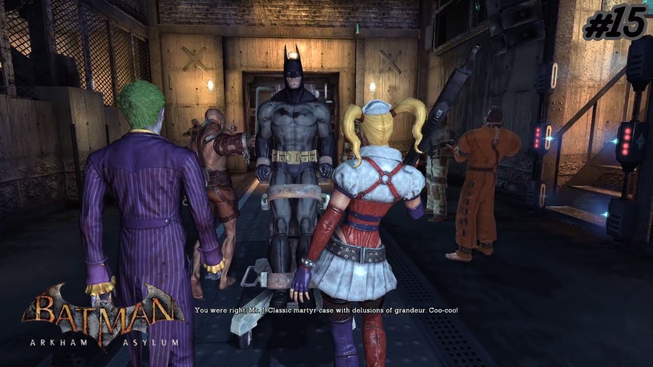 Batman Arkham Asylum Full Walkthrough Part 15: Batman is Captured ...