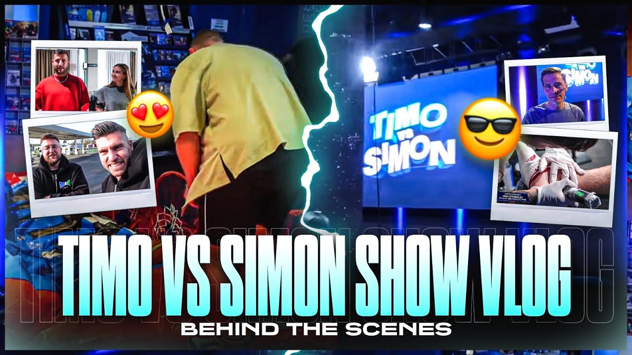 Hinter den KULISSEN von der TIMO vs SIMON Show 😍🔥 Vlog - YouTube