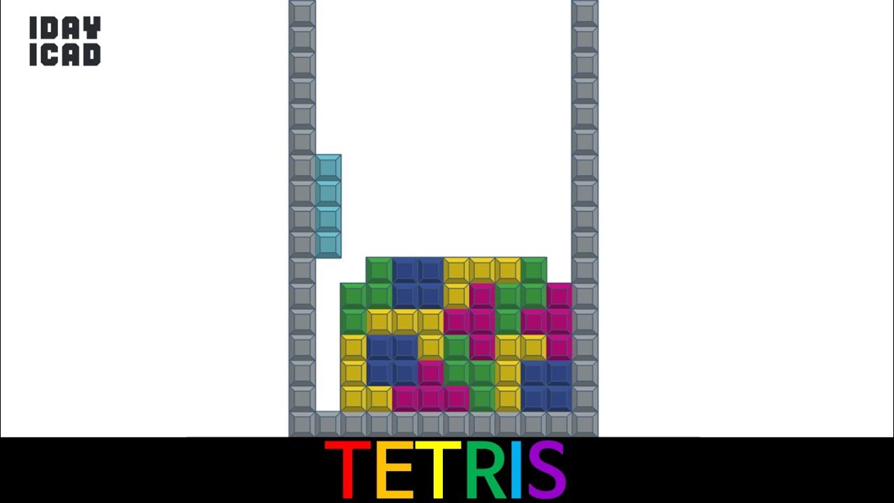 1day1cad Tetris Tinkercad Know How Style Education Youtube