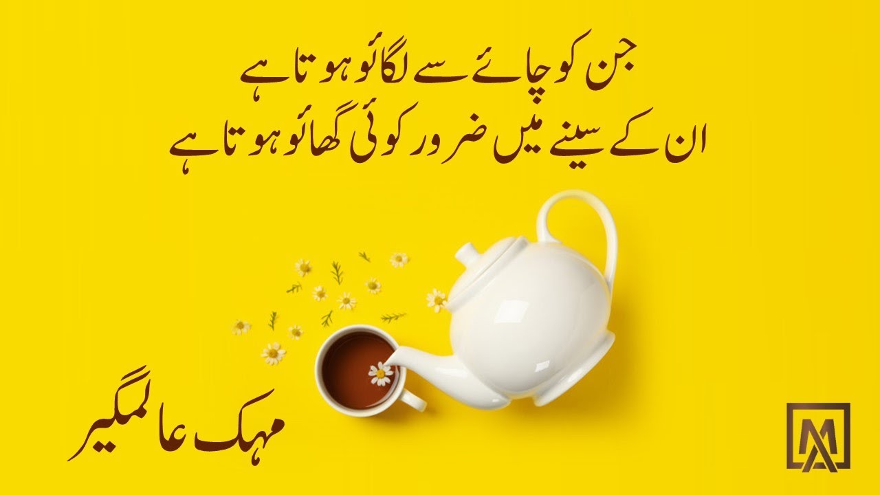 Chai | New Chai shayari ☕ ️| chai shayari status | tea lovers | chai ...