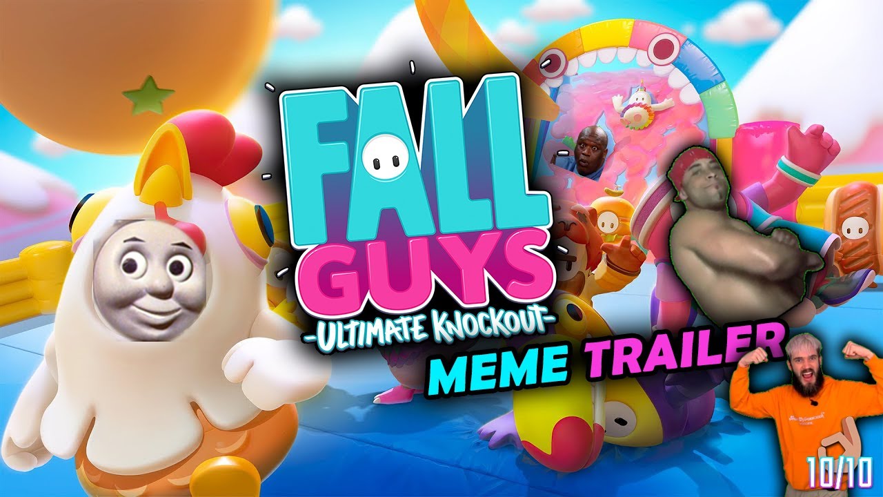 FALL GUYS LAUNCH MEME TRAILER - YouTube