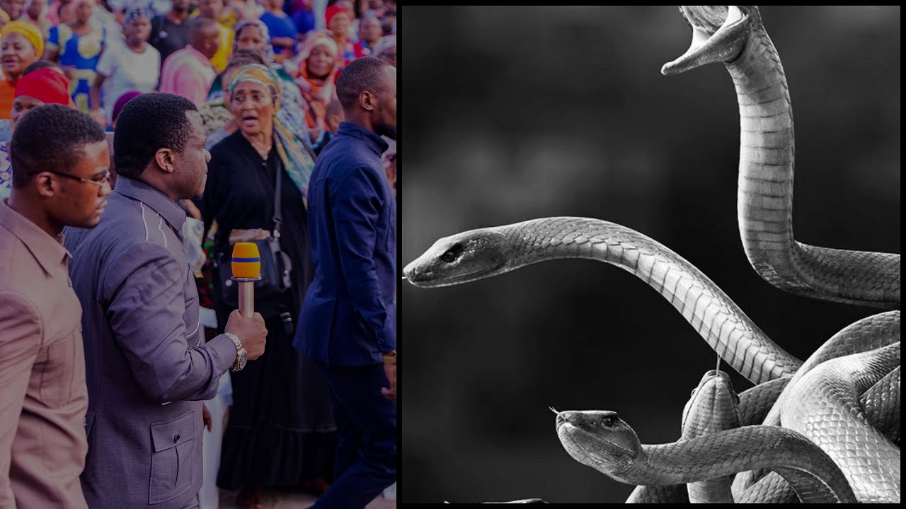 TAZAMA BINTI ANAYEJIGEUZA KUWA NYOKA ALIVYOJISALIMISHA MBELE YA KUHANI ...