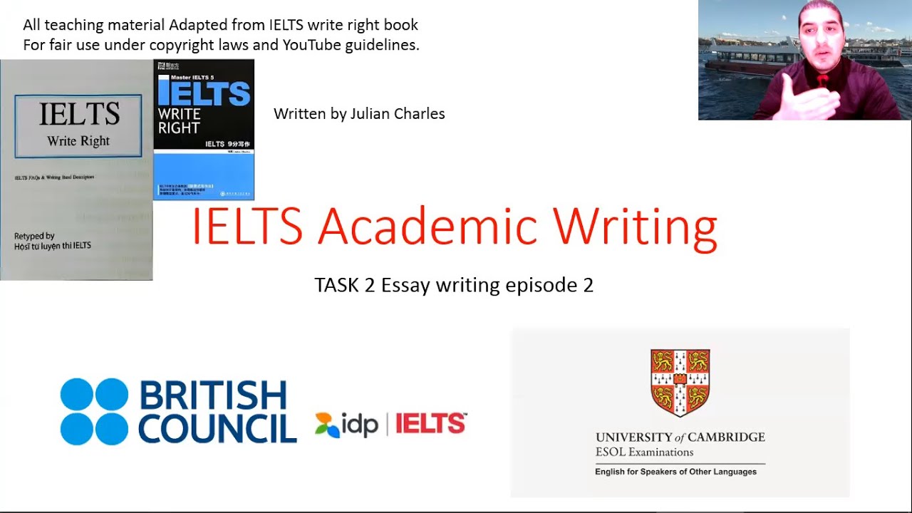 IELTS Academic Module writing Task 2 Essay- episode 2 - YouTube