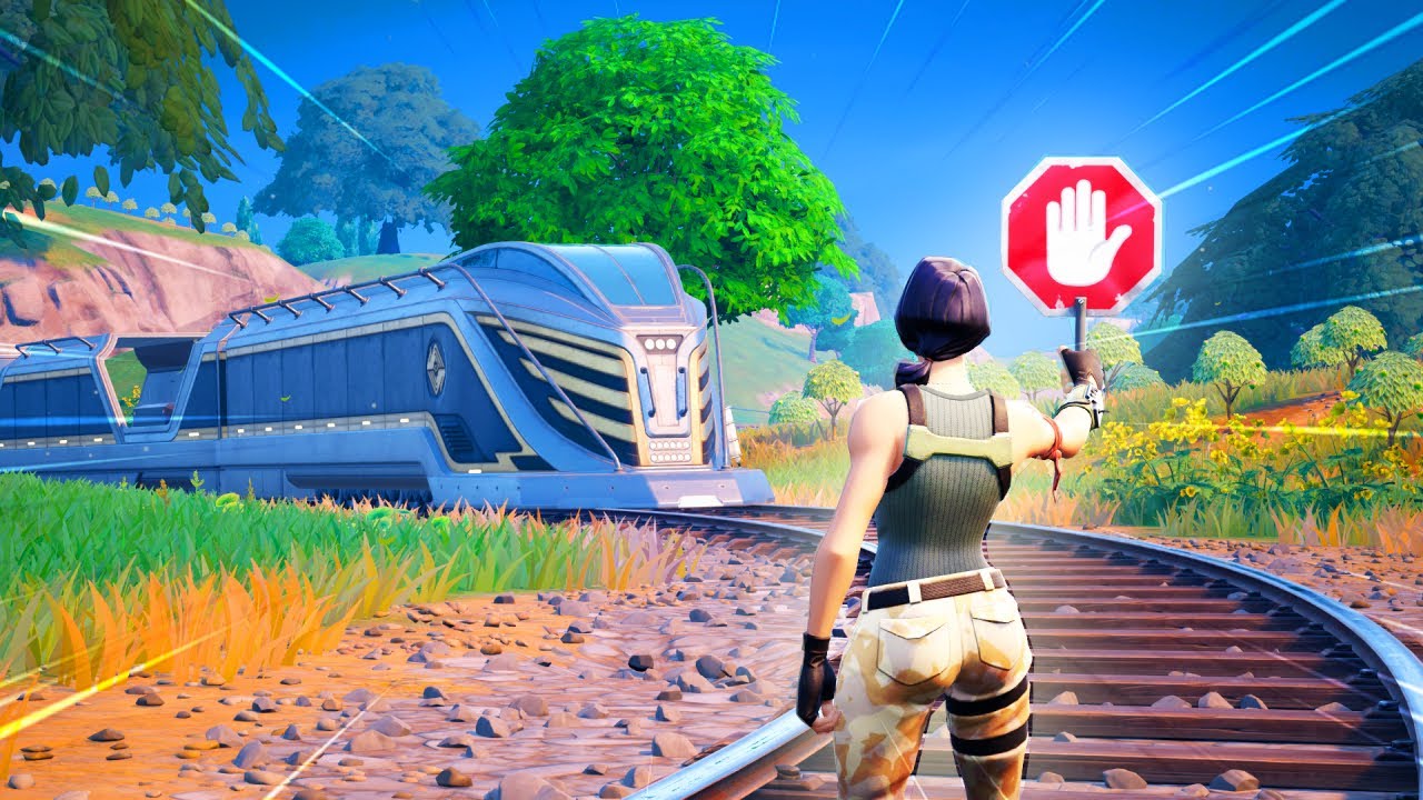 STOPPING THE FORTNITE TRAIN.... - YouTube