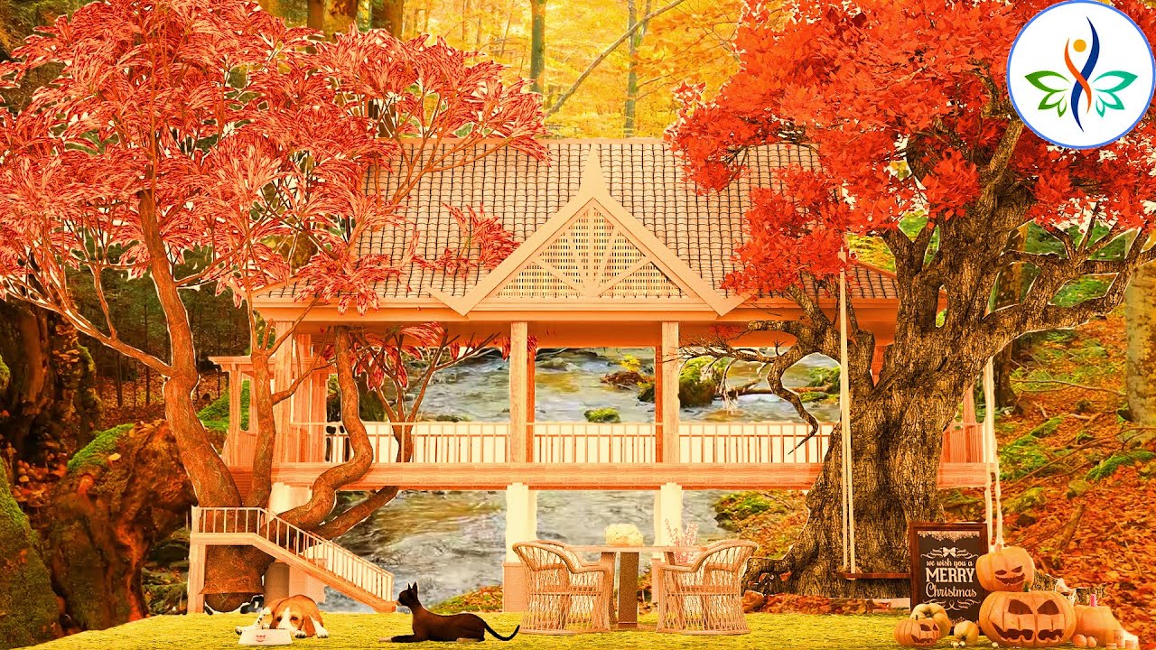 Peaceful Music,Calm Fall Music, Meditation Ambience," Beautiful Autumn ...