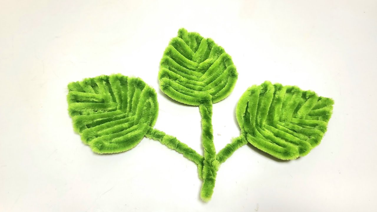 How to make leaves with velvet zinc - zinc velvet flowers - làm hoa ...