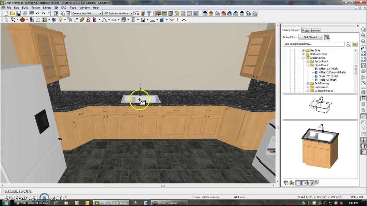 Chief Architect X5 Kitchen Design - YouTube