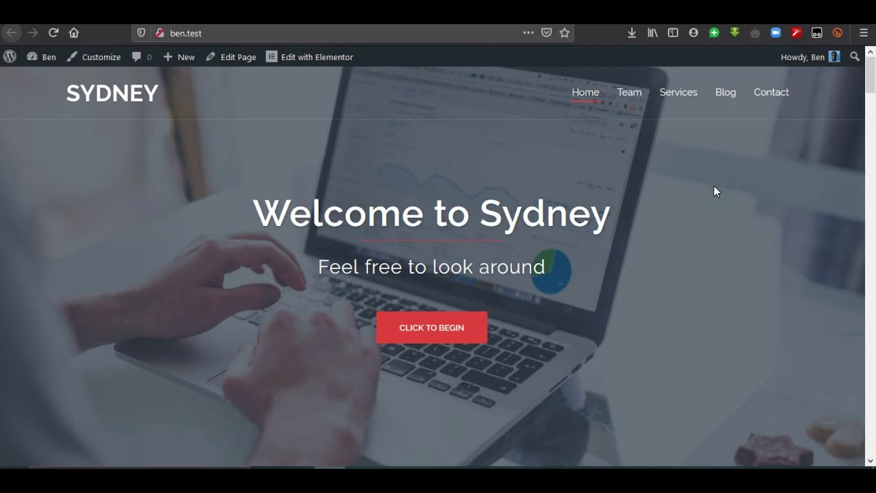How to Install a WordPress Theme & Build a Website - YouTube