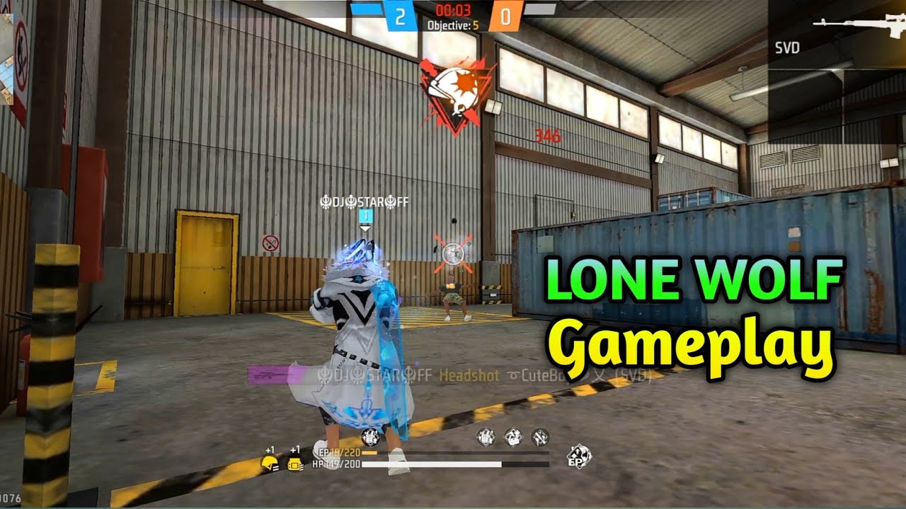Free Fire Lone Wolf Gameplay Lone Wolf Gameplay Dj Star Ff Youtube