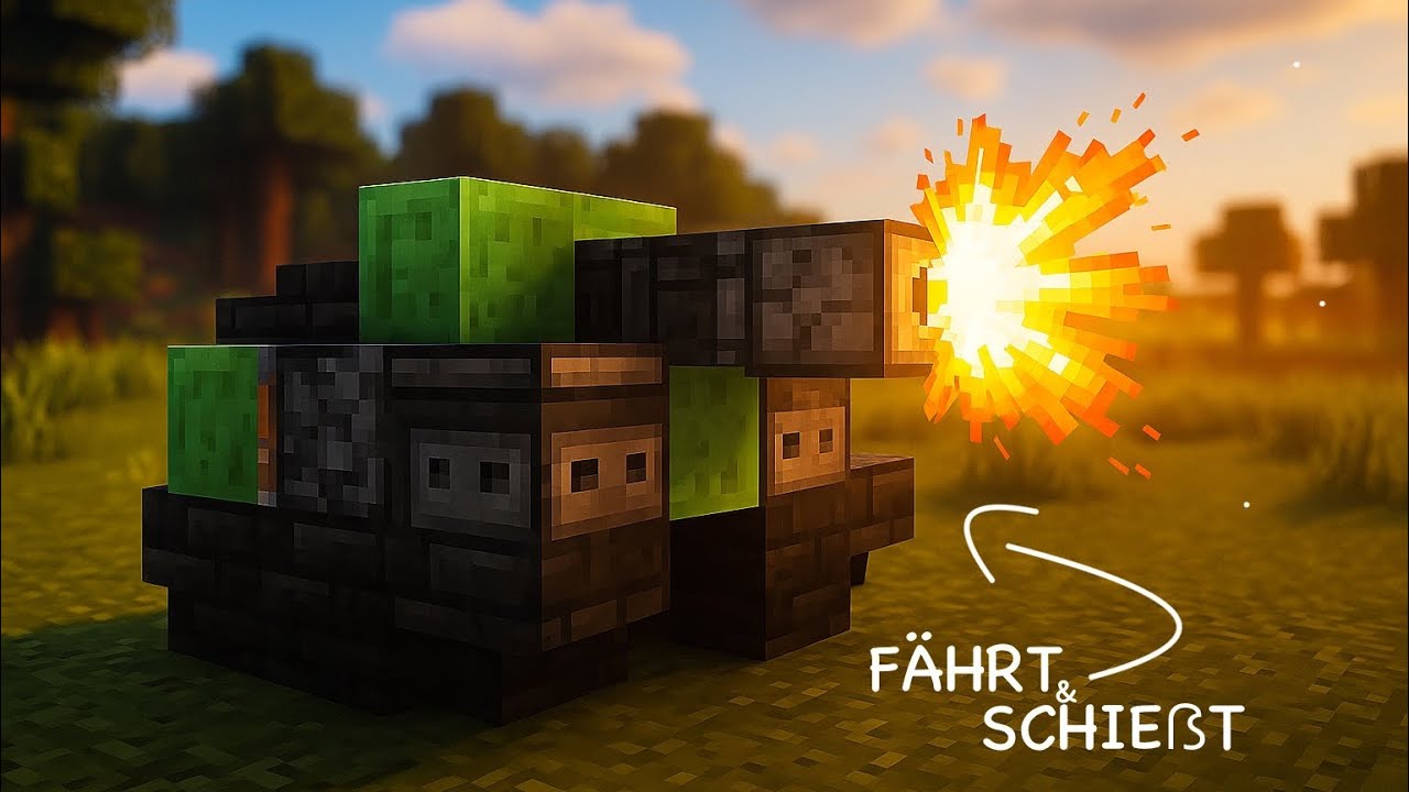 Minecraft Working Tank