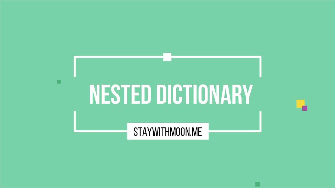 Nested Dictionary 1 YouTube Nested Dictionary 1 YouTube