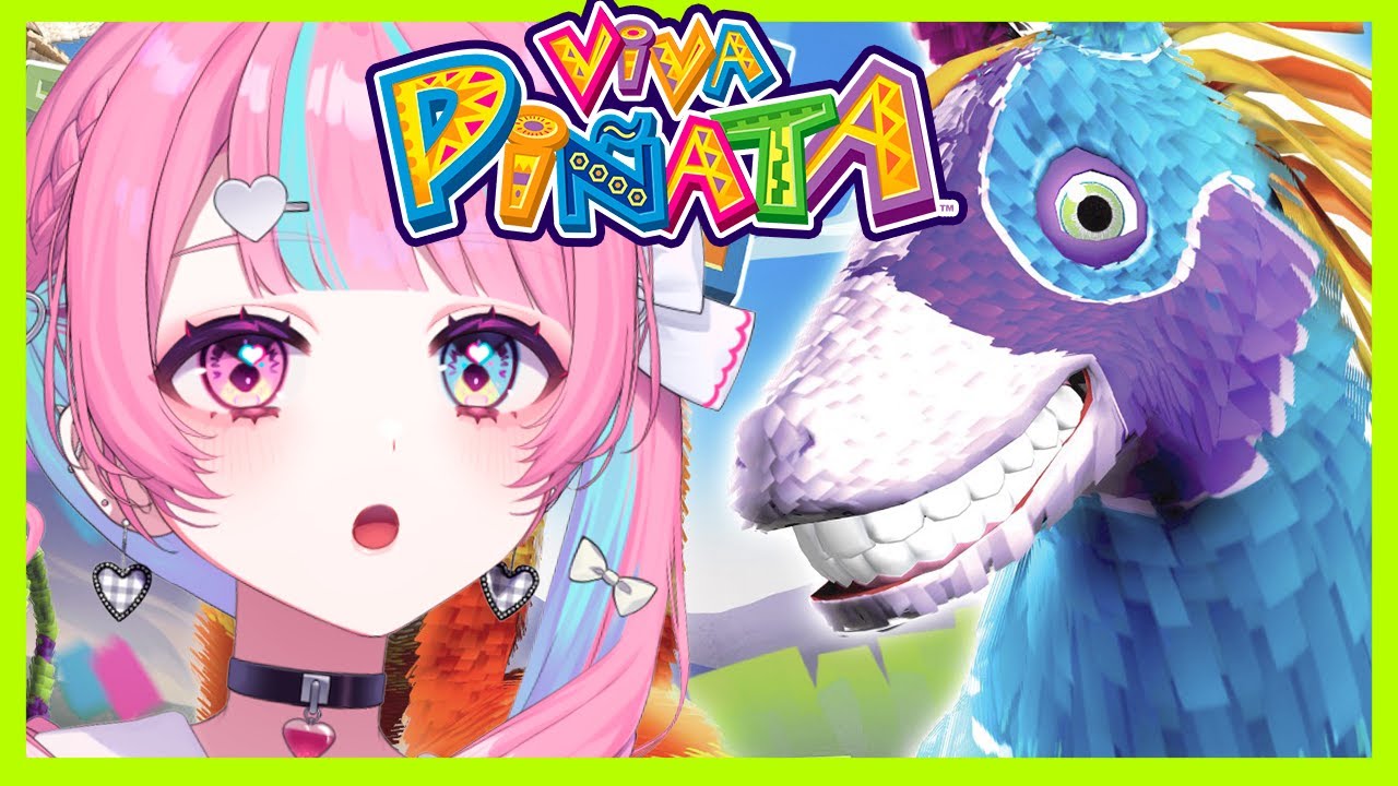 ¡Ayuda! No sé qué hacer con tantas piñatas. Mi primer stream de Viva ...