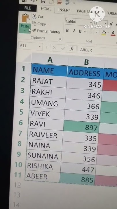 Ms Excel shorts //convert data into picture - YouTube