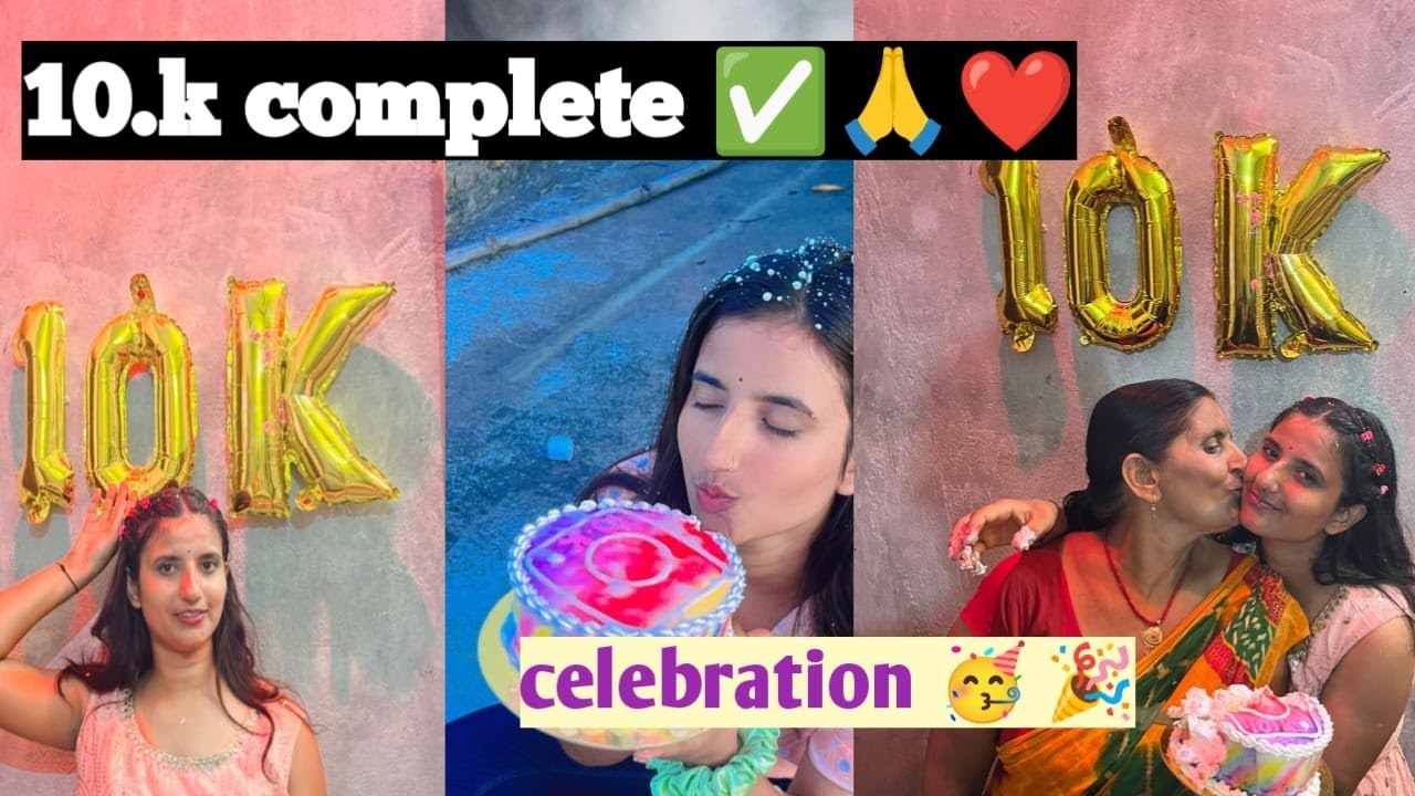 10k instagram Clebration || Pihu Vlog || Pihu Champarani - YouTube