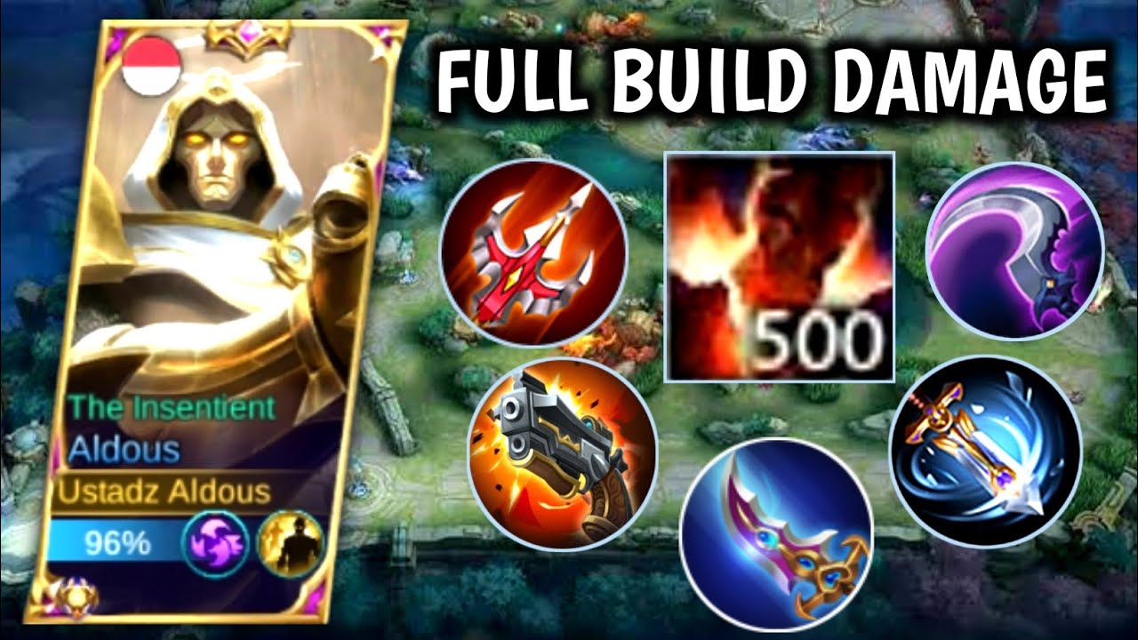 TERBARU ALDOUS FULL BUILD DAMAGE 2023 - YouTube