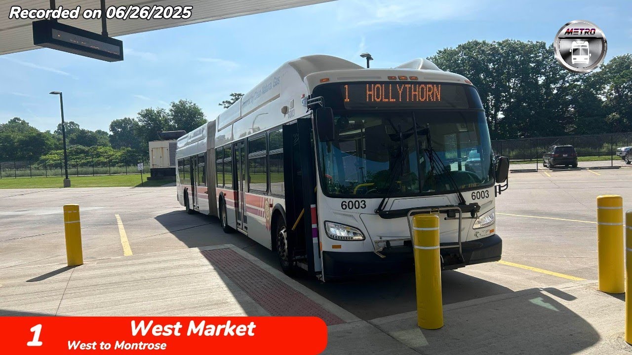 (HVAC On) Akron Metro 2013 New Flyer XN60 #6003 ride [1 West Market ...