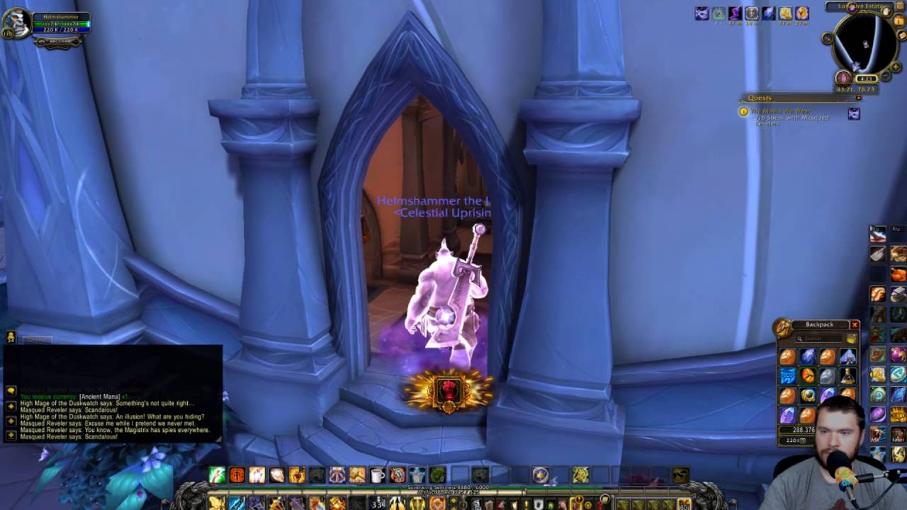 Legion - Suramar Quest Guide - Part Three - Masquerade - YouTube