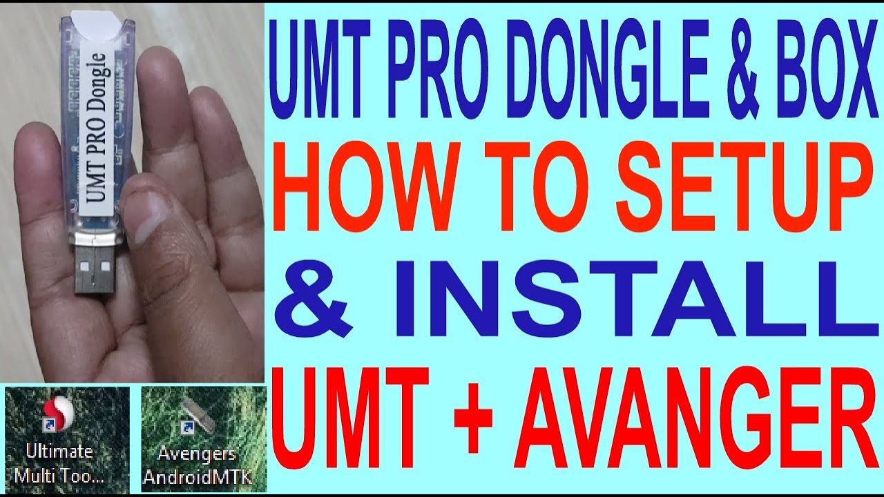 UMT PRO DONGLE & BOX HOW TO SETUP & INSTALL - YouTube