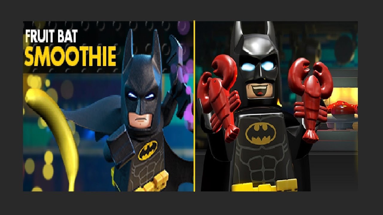 Lego Batman Fruit Bat Smoothie And Lobster Thermidor Cook-Off - YouTube