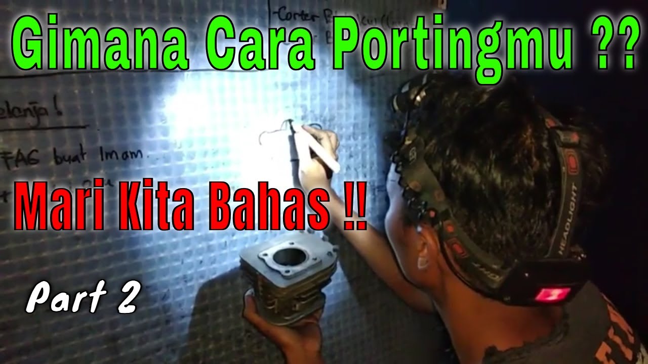 Technique of Porting Cylinder Block - Part 2 - YouTube