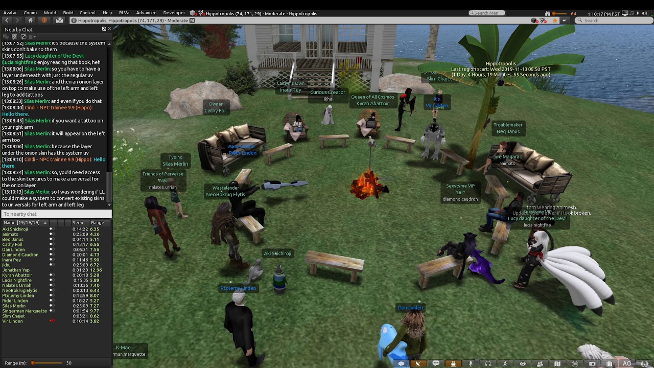 Second Life Content Creation User Group Meeting (2019-11-14) - YouTube