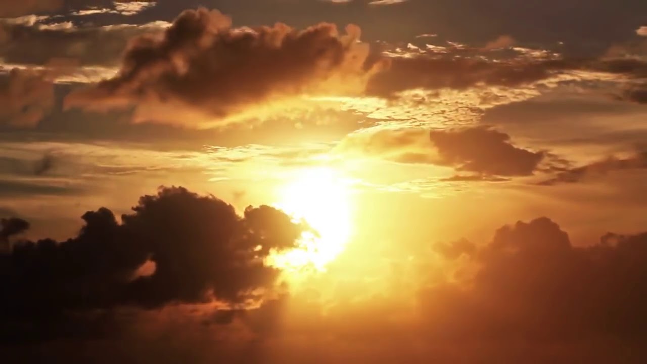 African Sun - Golden Sky Time-lapse [Royalty Free HD Stock Video ...