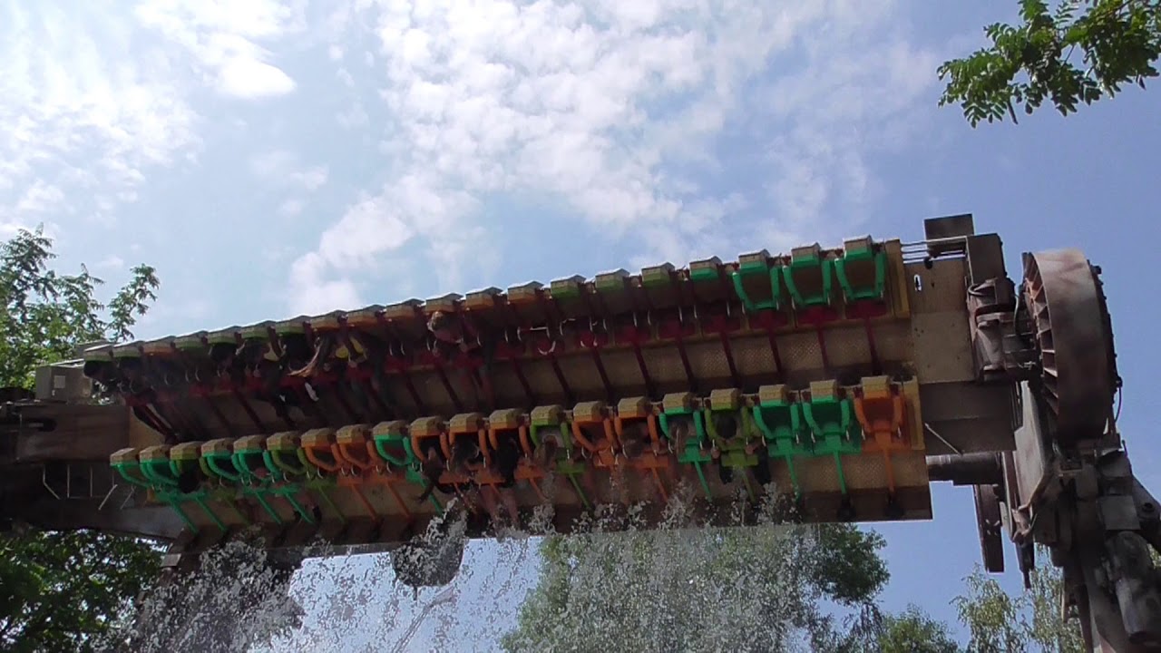 Volle waterlaag Blast walibi - Off-ride - YouTube