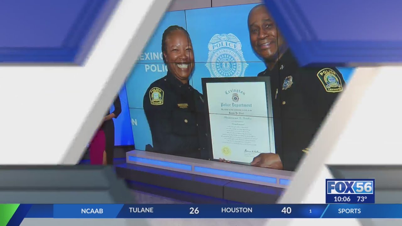 Lexington Police Department makes historic promotion - YouTube