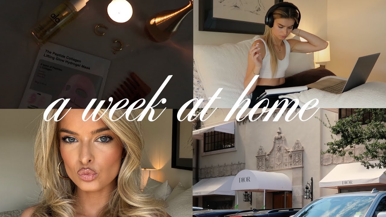 week in my life in dallas: full time content creator + studying for the ...