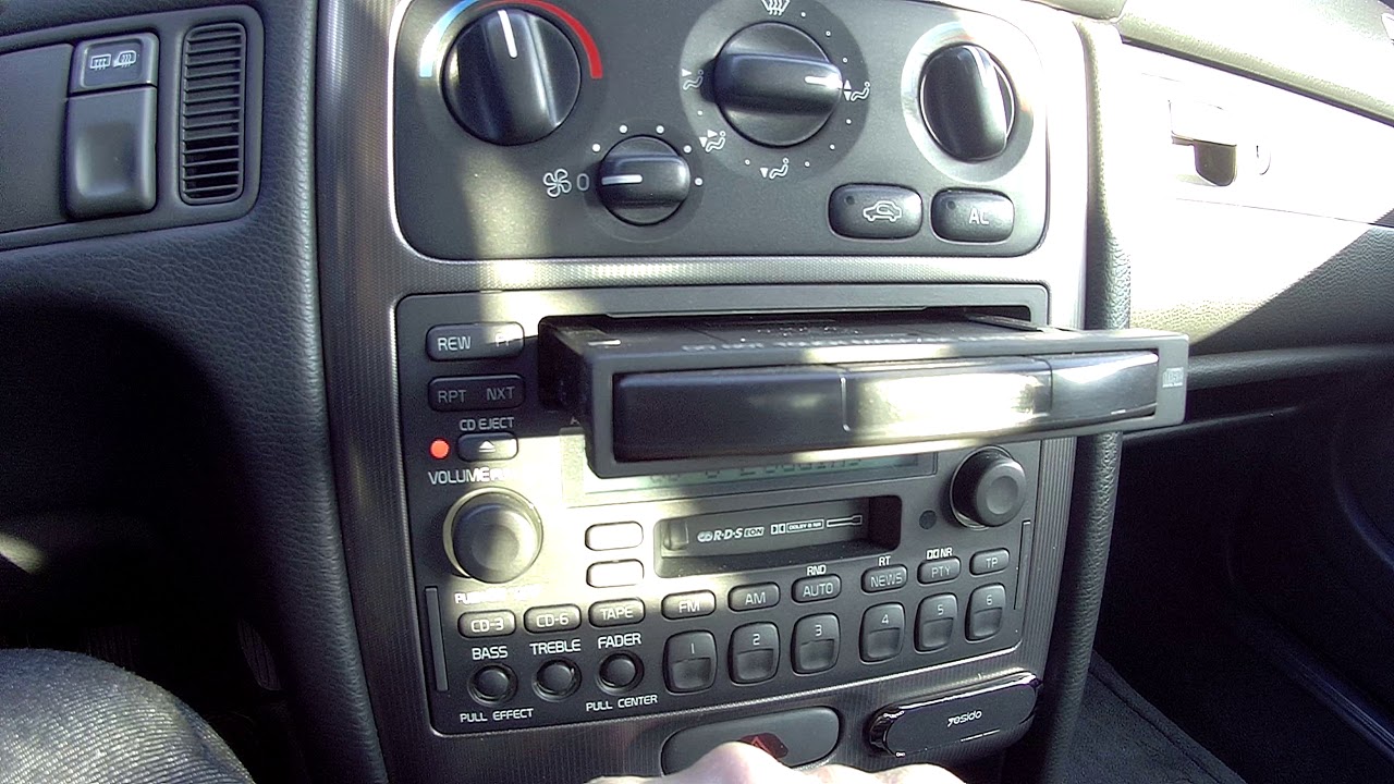 VOLVO C70 radio and cabin (Sc-901 sound system) - YouTube