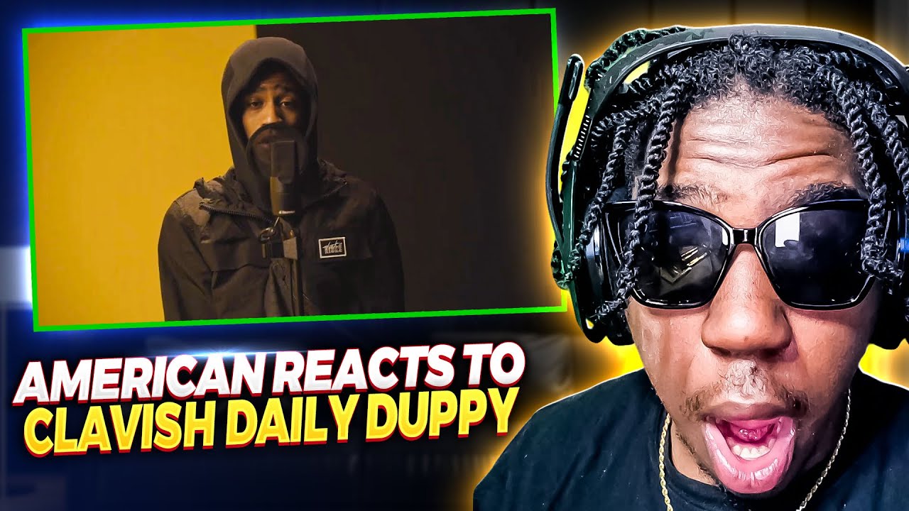 American REACTS to CLAVISH - Daily Duppy ‼️ - YouTube