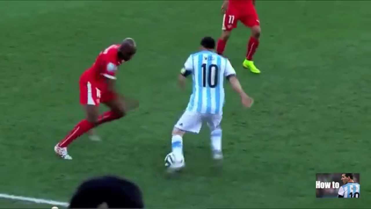 Play like Messi - Footwork 3: The Toe Poke - YouTube