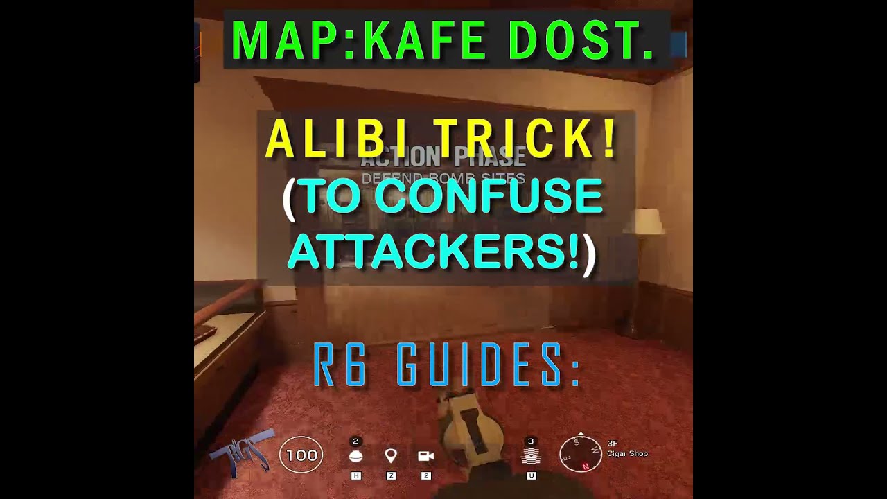 Alibi Trick! at Kafe Rework😱👌 (To Distract Attackers!😡) | Operation ...