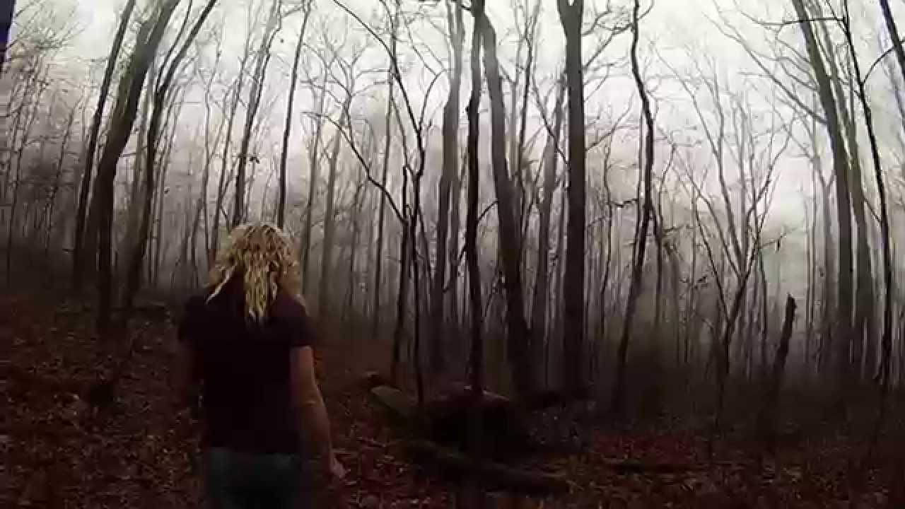 Go-Pro Spooky foggy mountain hike - YouTube