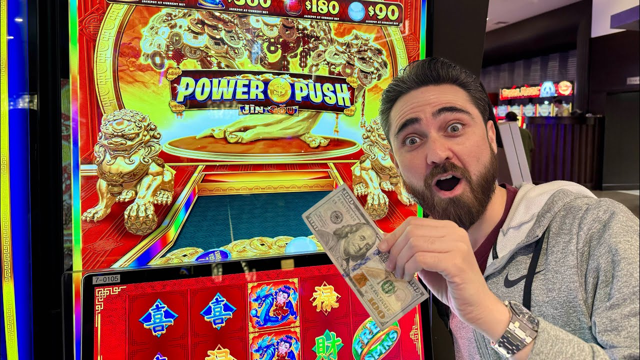 NOT STOPPING Until I Hit a BIG BONUS on this Power Push Slot - YouTube