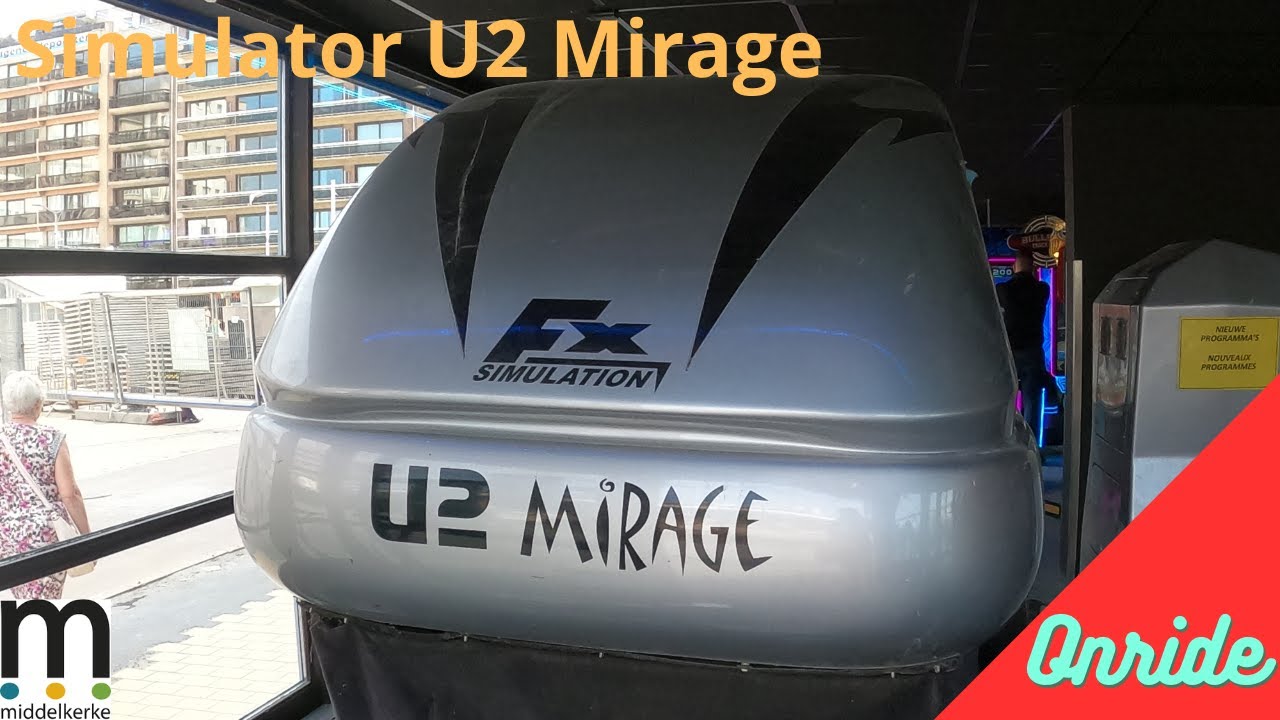 Reflex 21 :Simulator U2 Mirage Onride 2023 (SUB ENG/NED) - YouTube