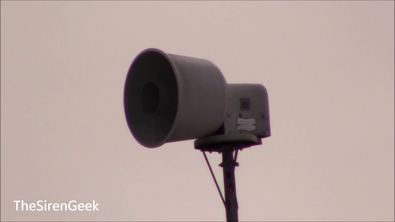ACA P-15, Kenosha, WI - Monthly Siren Test - YouTube