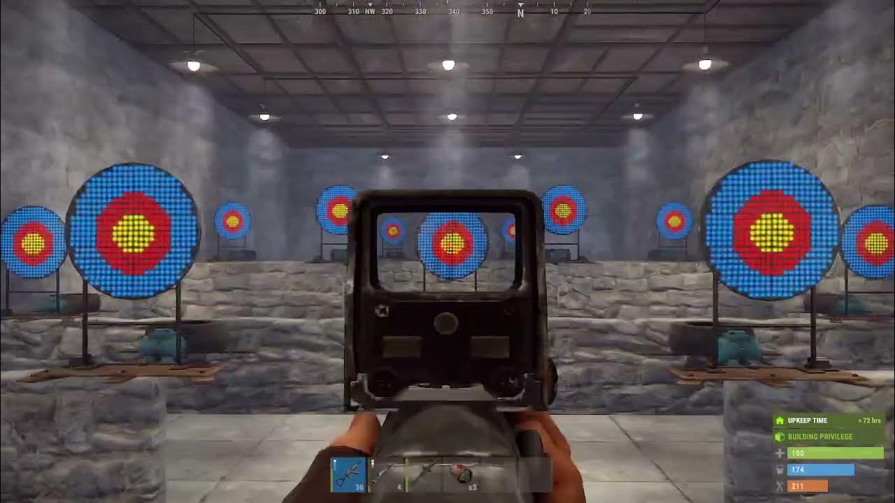 Rust Shooting Range - Reactive Targets with Scoring System - YouTube