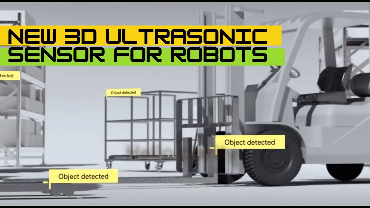 New 3D Ultrasonic Sensor for Robots - YouTube