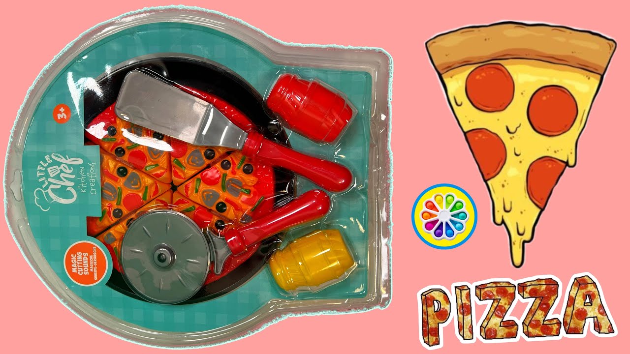 5 Minutes Satisfying with Unboxing Pizza Toys Set | ASMR Unboxing - YouTube