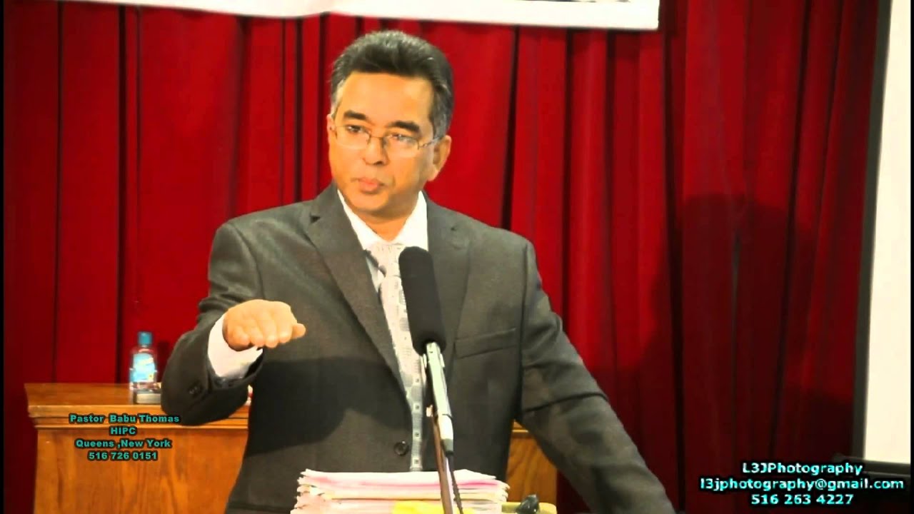 Honorable , Pr Babu Thomas NY - YouTube