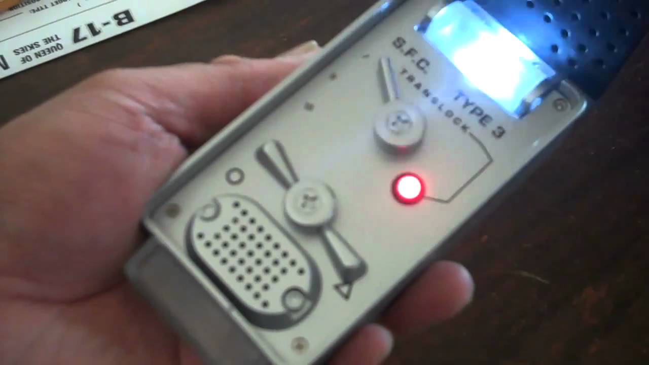 Star Trek II The Wrath of Khan Communicator - YouTube