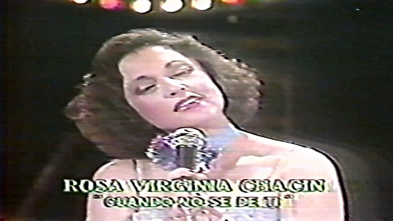 ROSA VIRGINIA CHACIN-CUANDO NO SE DE TI - YouTube