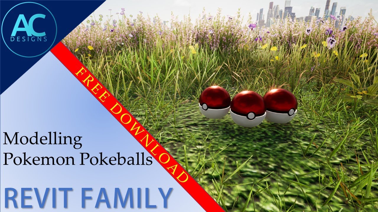 Modelling a Pokemon Pokeball in Revit | Revit Tutorial | Tips and ...