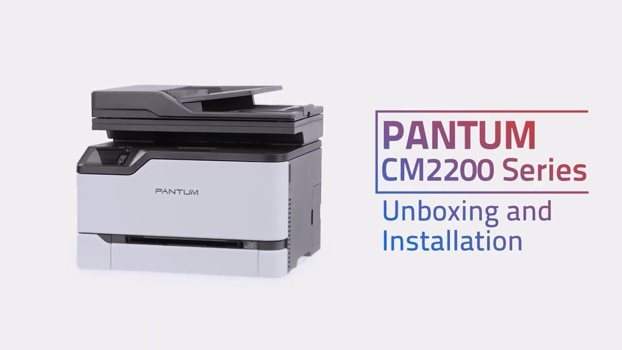 מדפסת פנטום צבעונית לייזר PANTUM CM2200FDW משולבת אלחוטית רשת חוטית ...