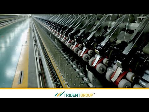 Ring Frame #machine Trident Group Sangera #barnala Dhaula Barnala - YouTube