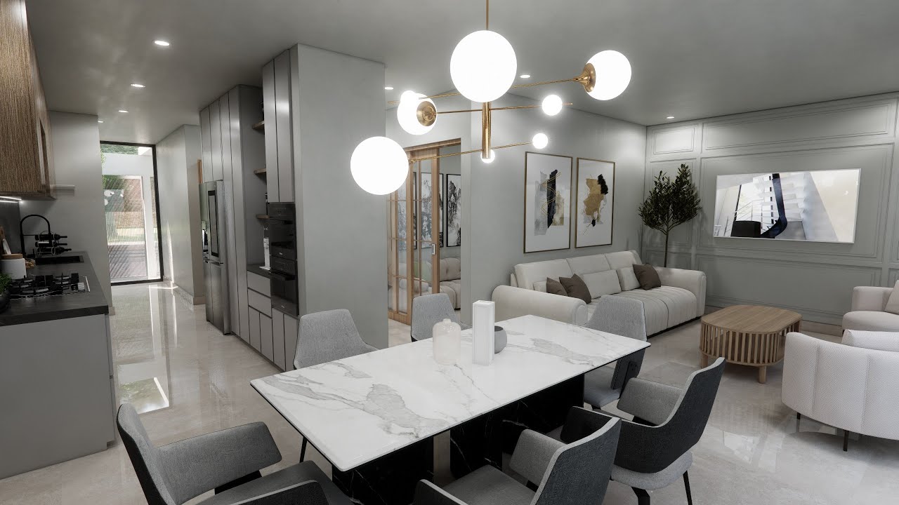 PLANO DE CASA de 7.50X15 ELEGANTE - YouTube