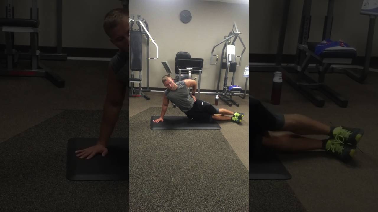 High Side Plank With Hip Taps | Core Abs Workout - YouTube